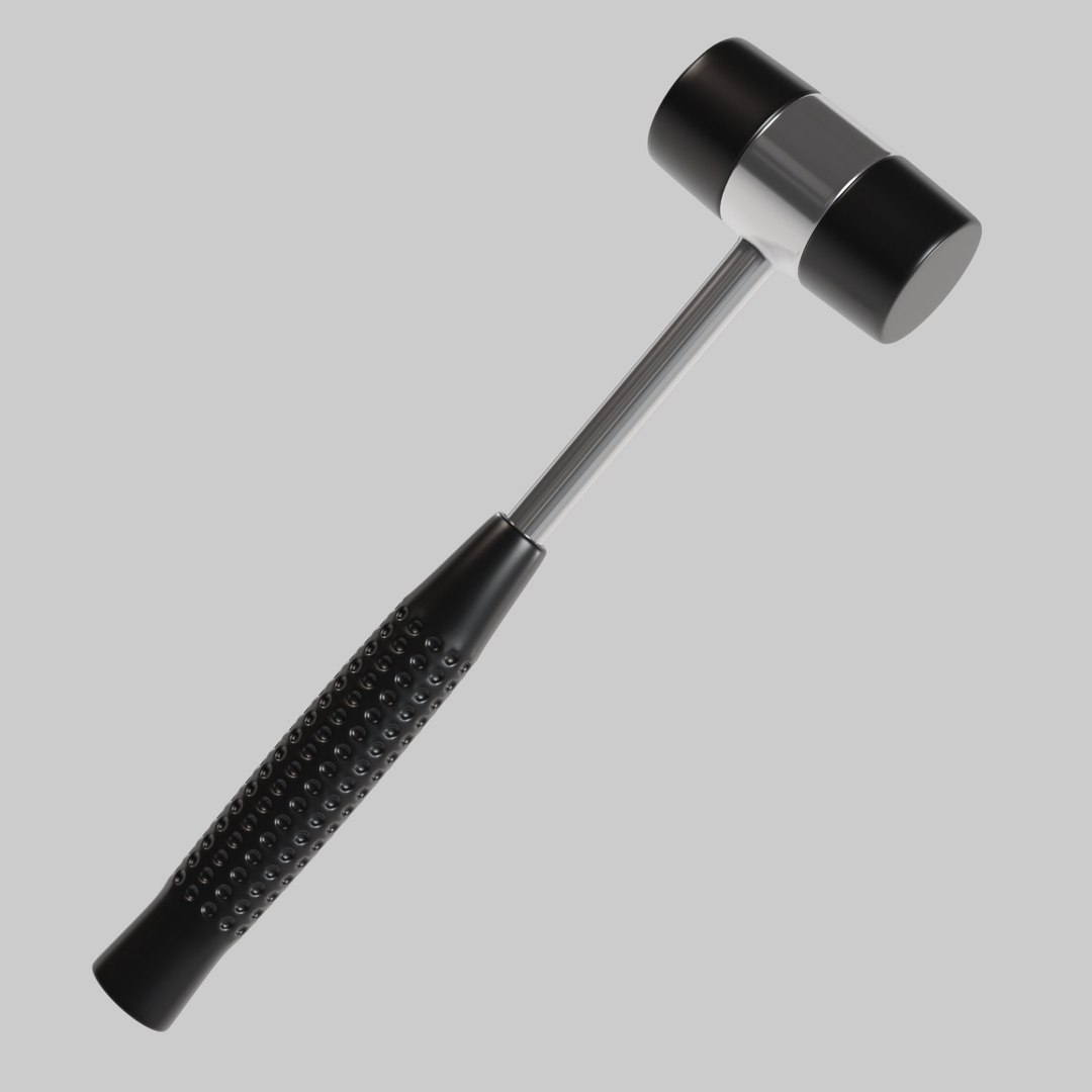 3d max plastic hammer