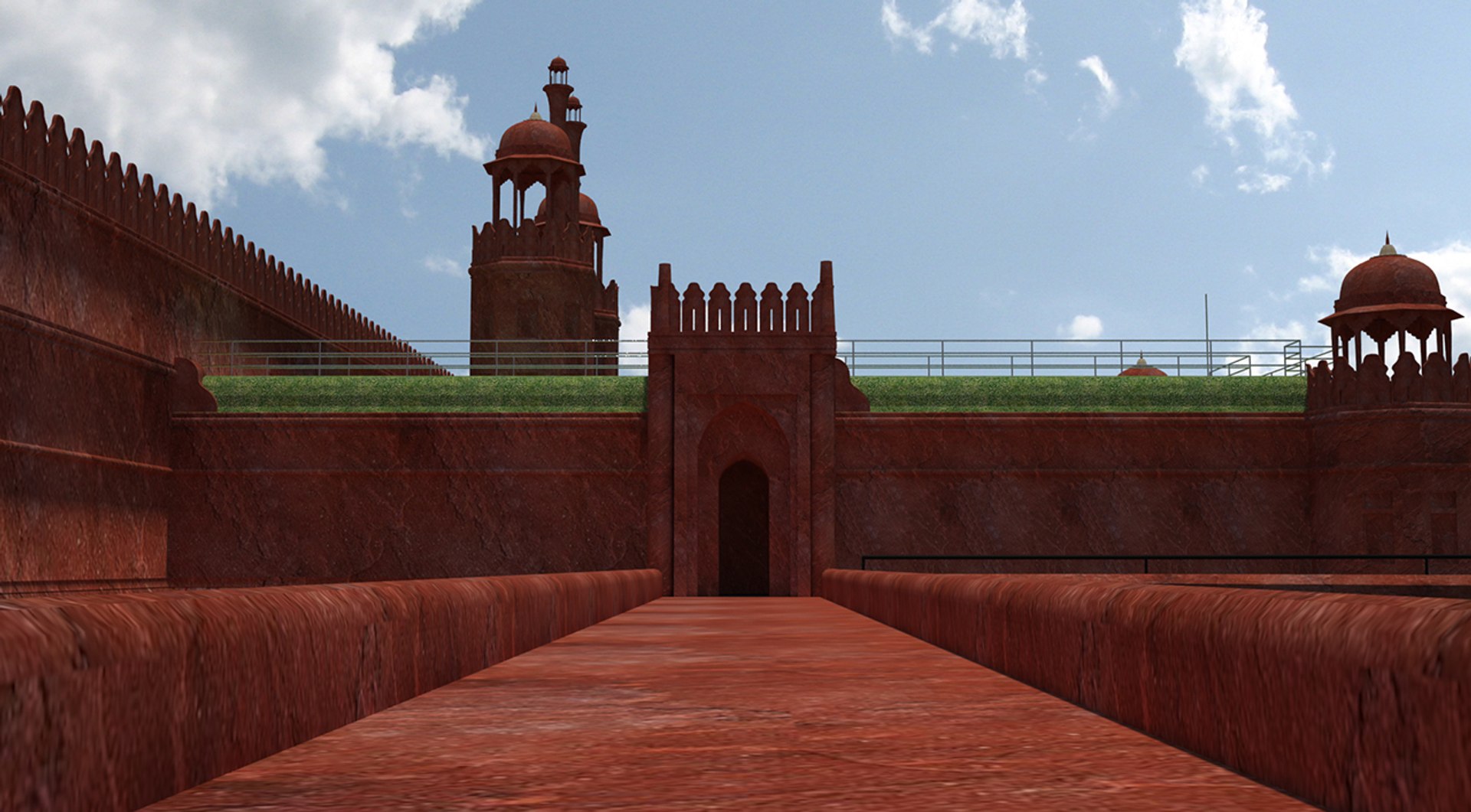 3D redfort - TurboSquid 1573483