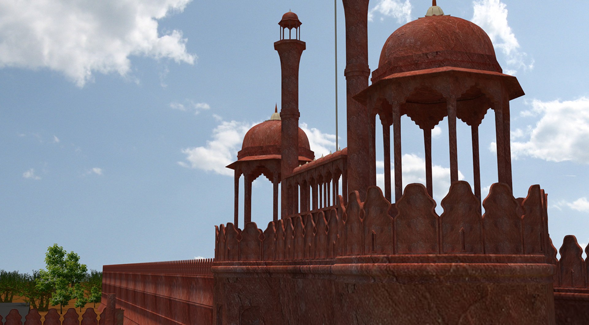 3D redfort - TurboSquid 1573483