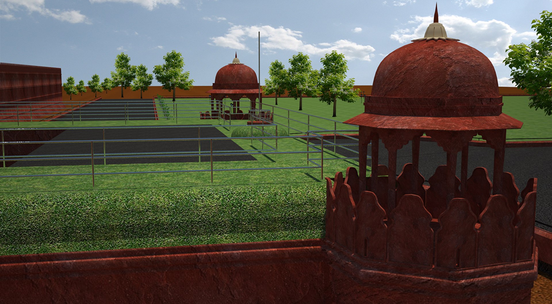3D redfort - TurboSquid 1573483