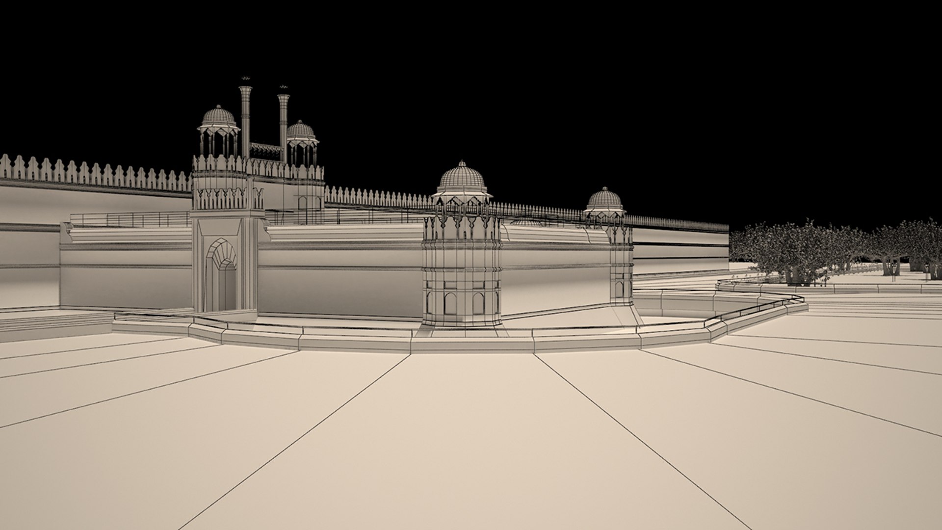 3D redfort - TurboSquid 1573483