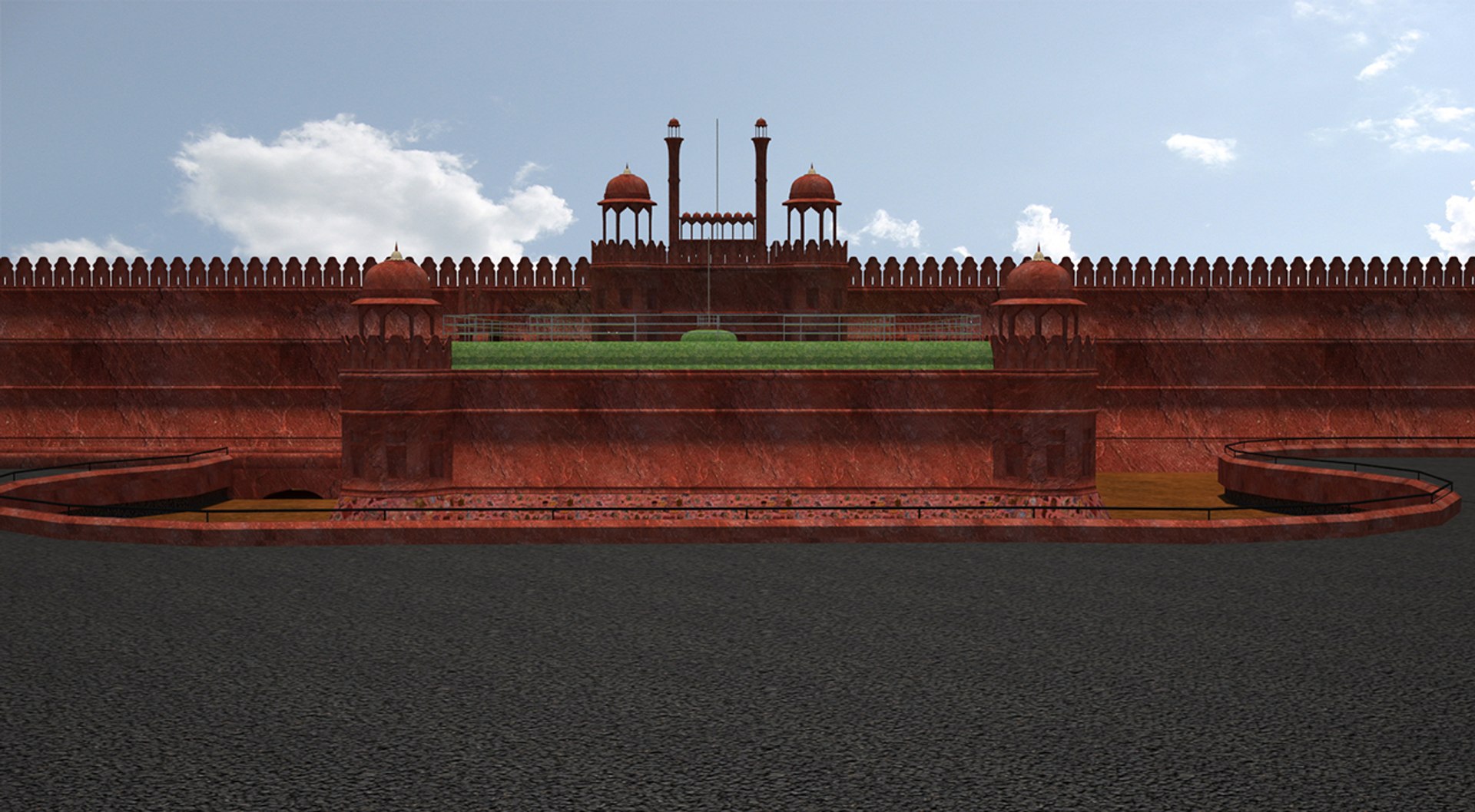 3D redfort - TurboSquid 1573483
