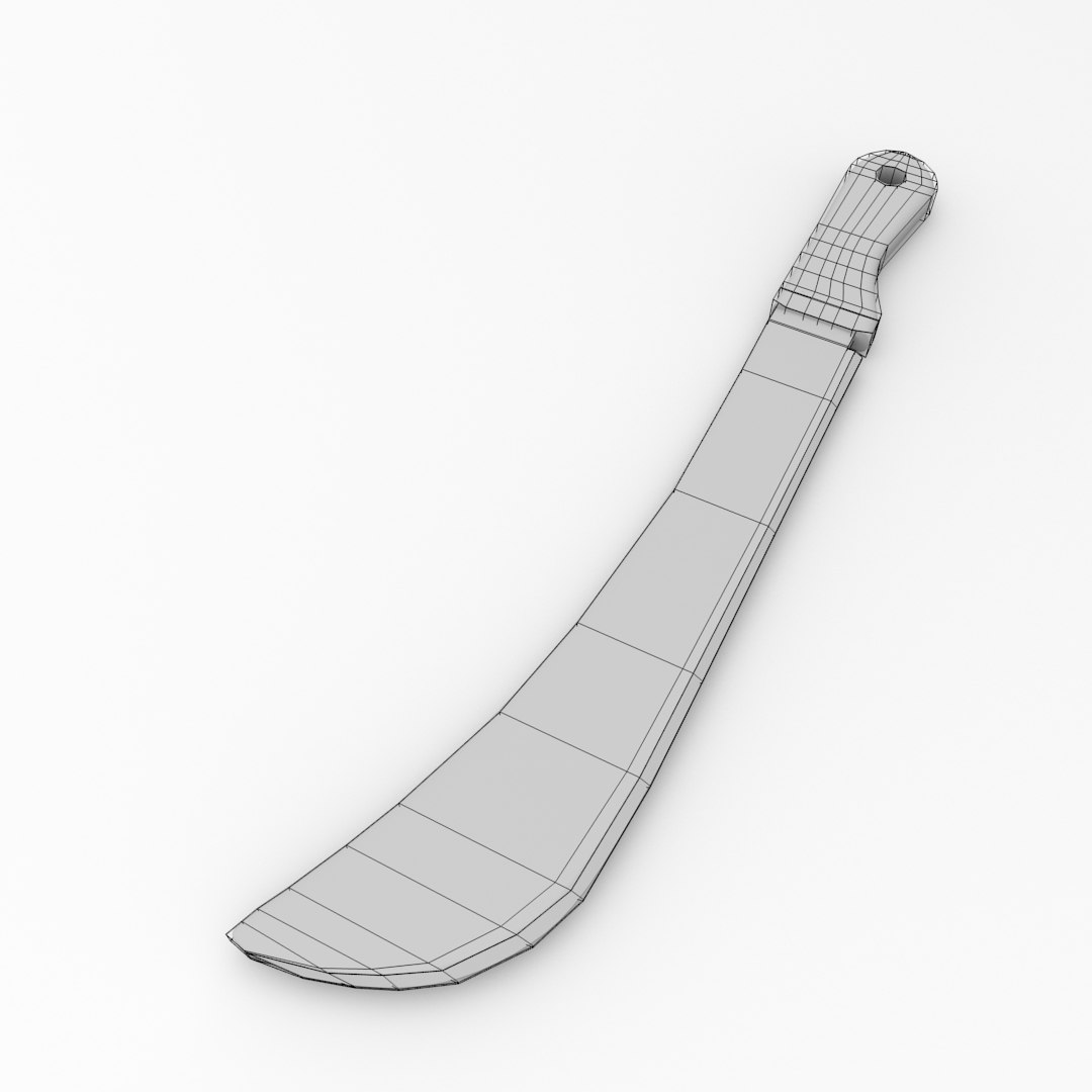 3d Model Machete