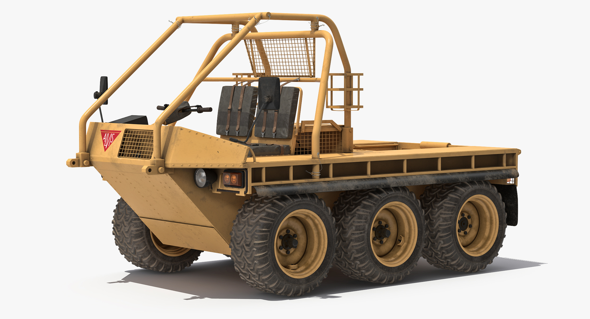 Alvis Supacat Mk2 Desert 3D Model - TurboSquid 1291322