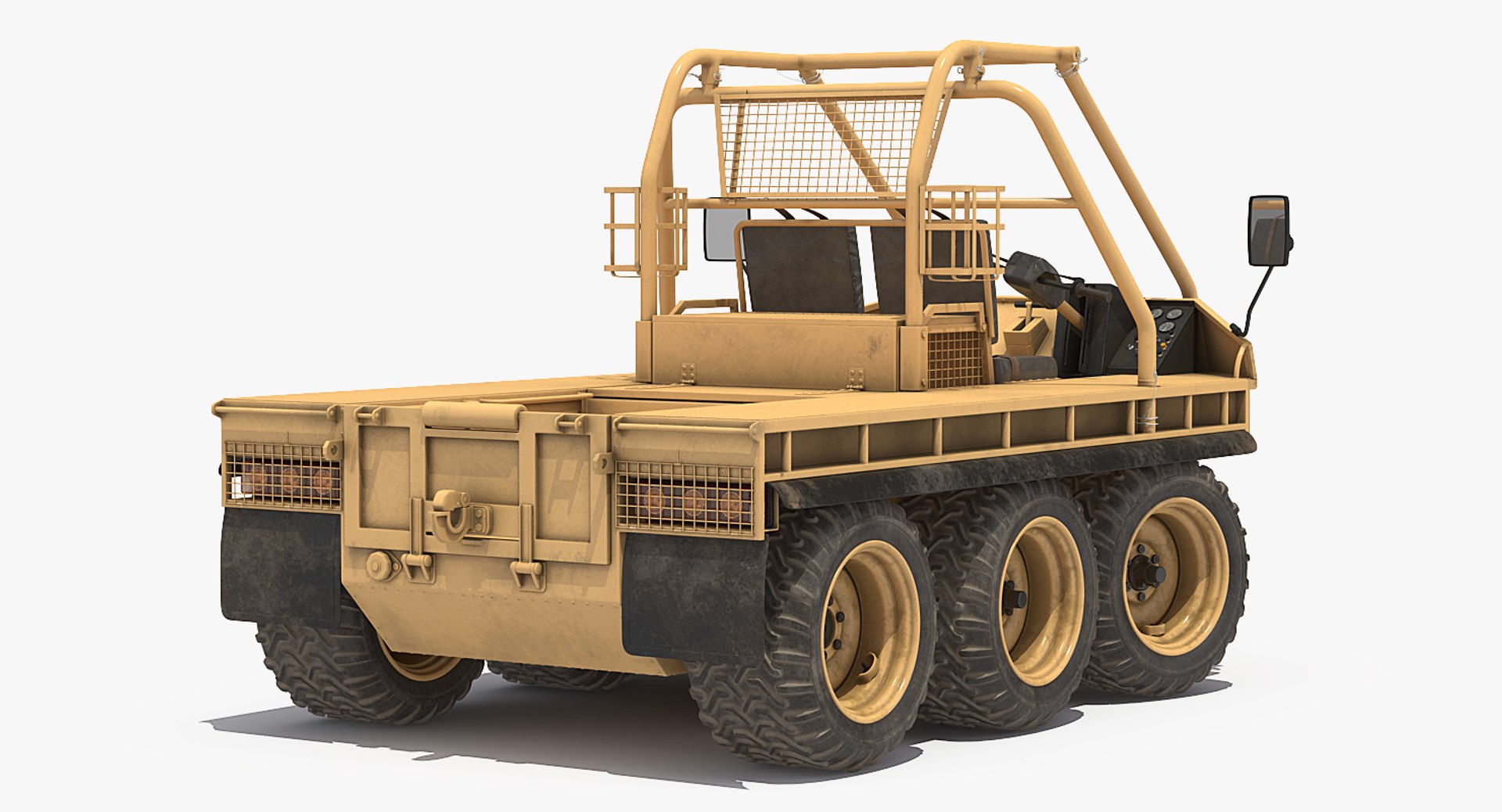 Alvis Supacat Mk2 Desert 3D Model - TurboSquid 1291322