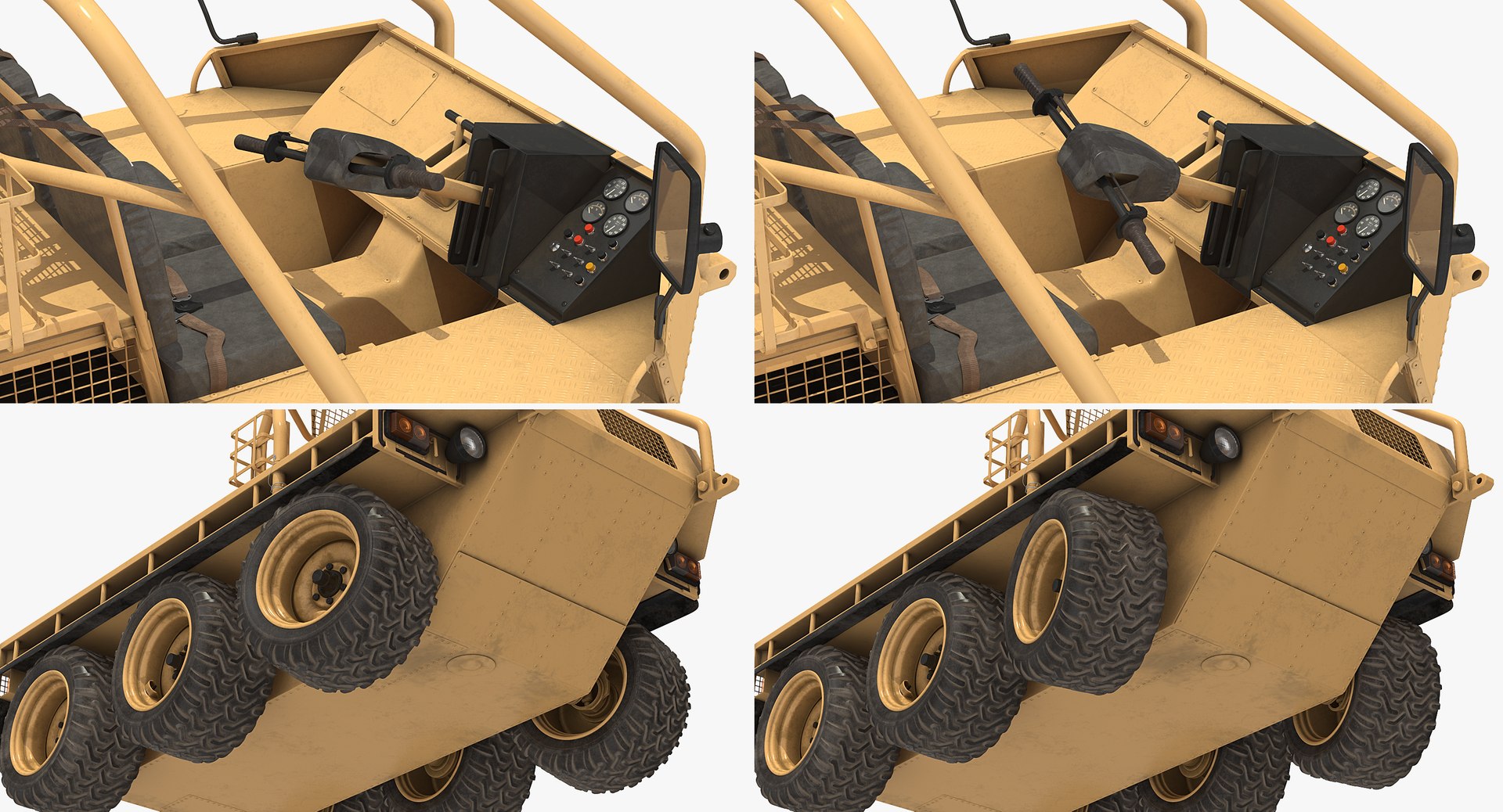 Alvis supacat mk2 desert 3D model - TurboSquid 1291322