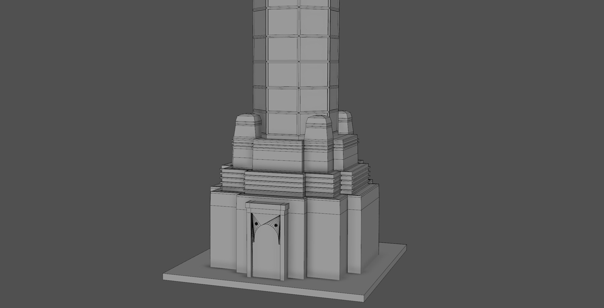 3D Ancient Indian Tower - TurboSquid 2337014