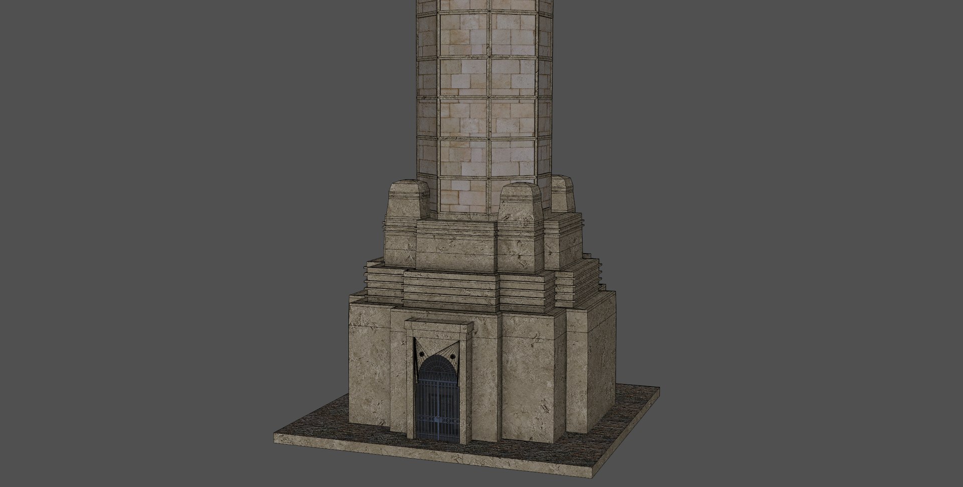 3D Ancient Indian Tower - TurboSquid 2337014