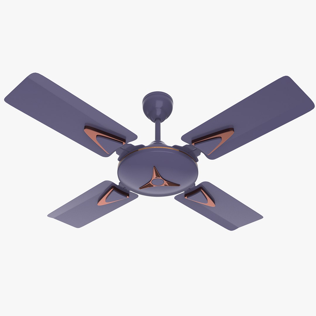3D Ceiling Fan Model - TurboSquid 2142418