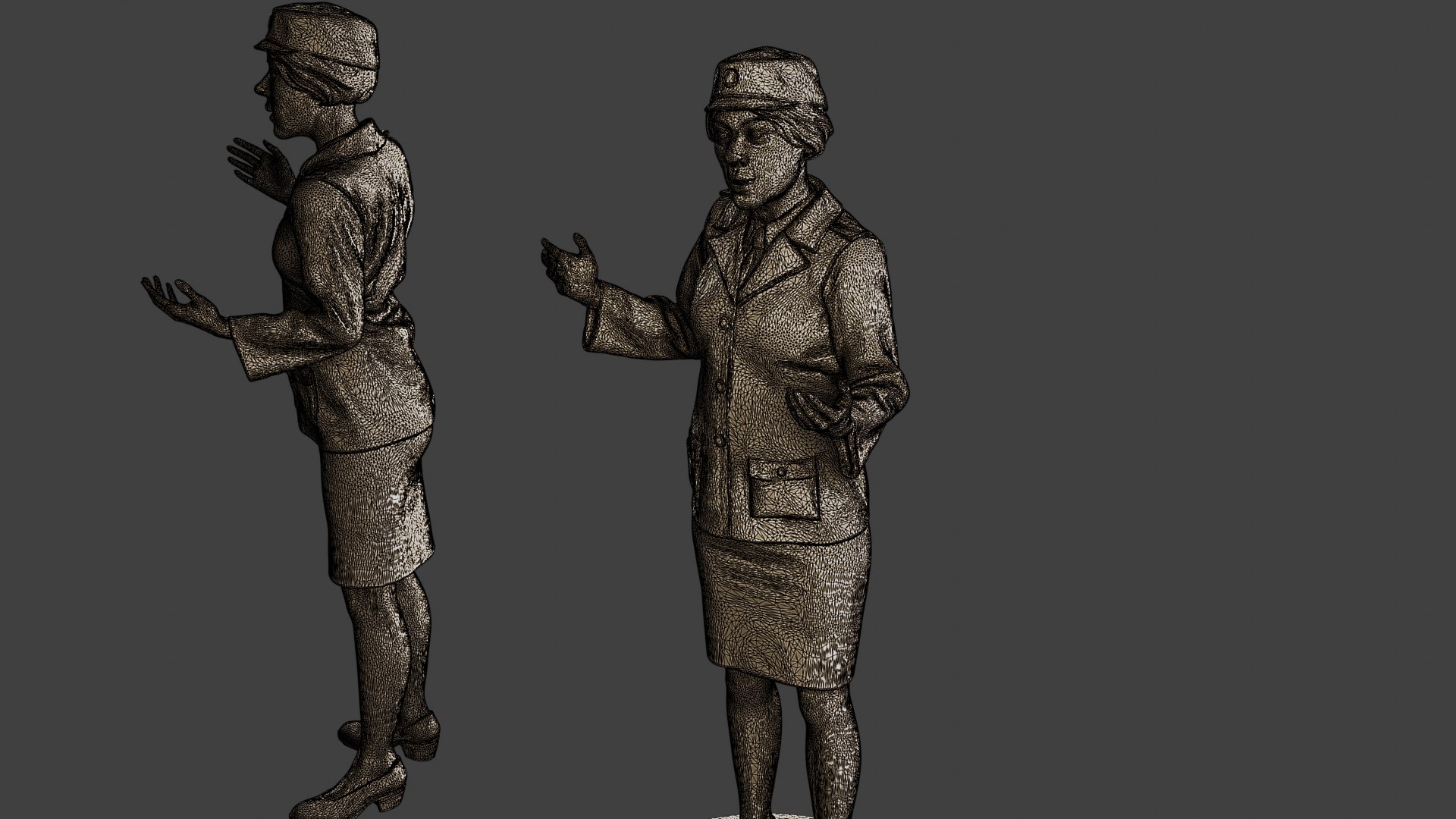 3D CzechoSlovak Female Communist Police FCCP1 7 - TurboSquid 1997439