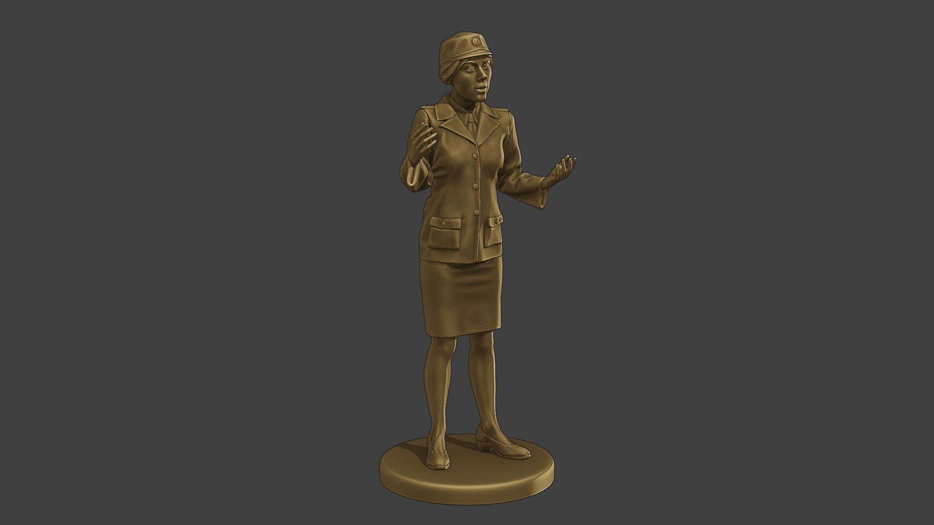 3D CzechoSlovak Female Communist Police FCCP1 7 - TurboSquid 1997439