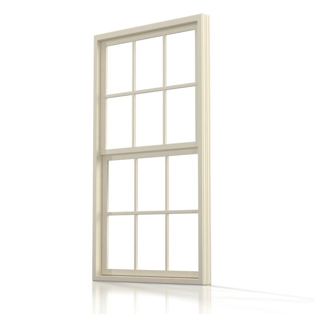 3D Hurricane Proof Pvc Single Glazed Vertical Sliding Glass Window PBR ...