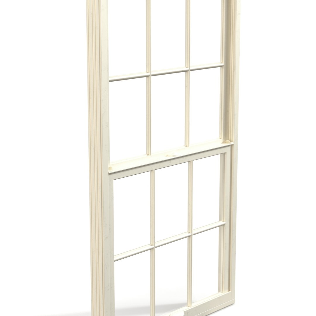 3D Hurricane Proof Pvc Single Glazed Vertical Sliding Glass Window PBR ...