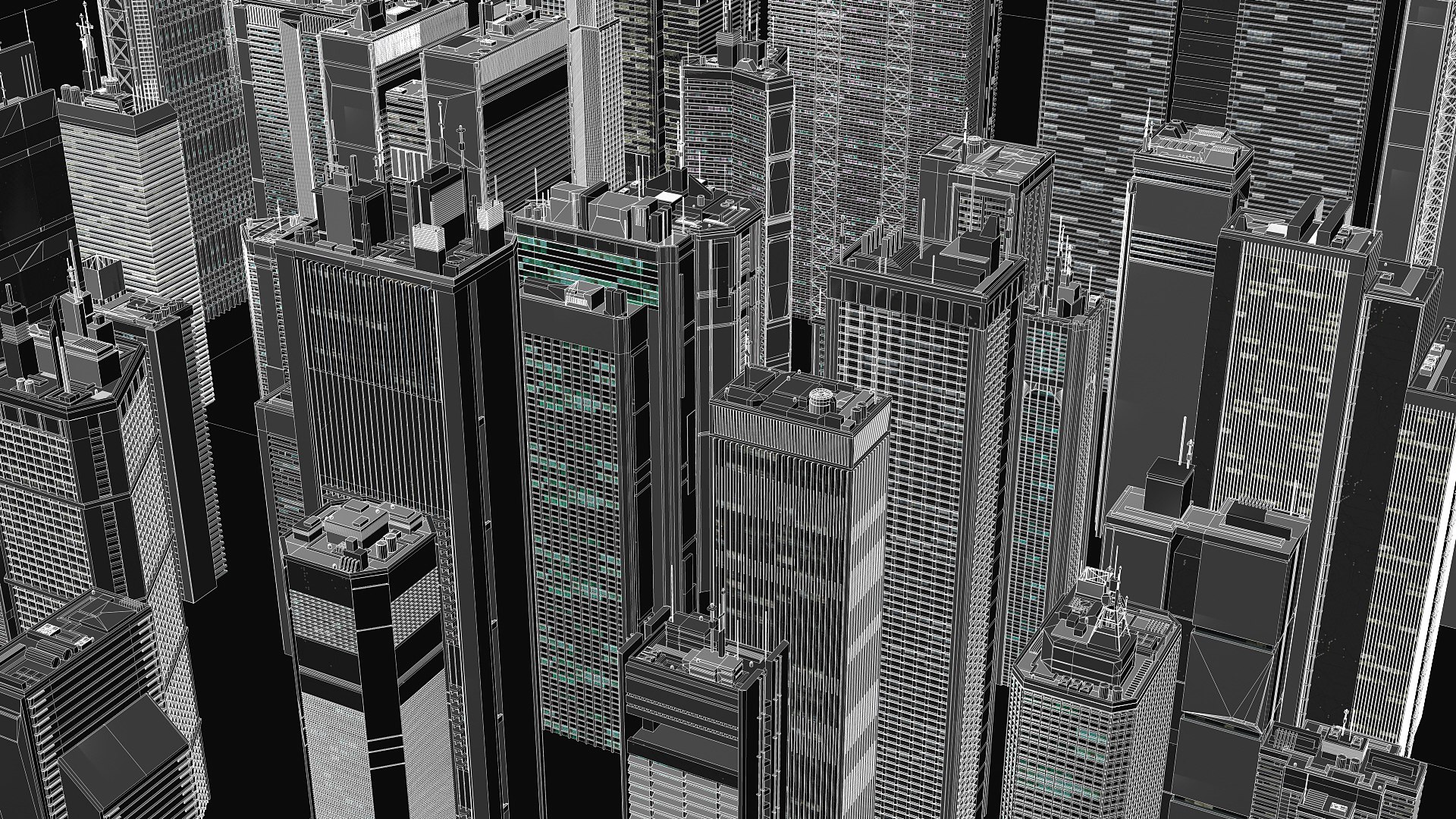 3D Akira Buildings Model Pack Model - TurboSquid 2413508