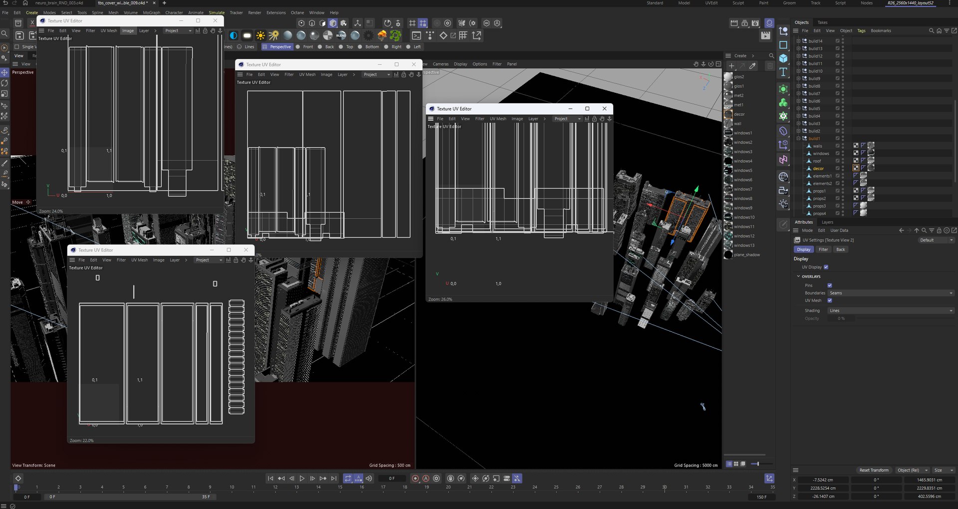 3D Akira Buildings Model Pack Model - TurboSquid 2413508