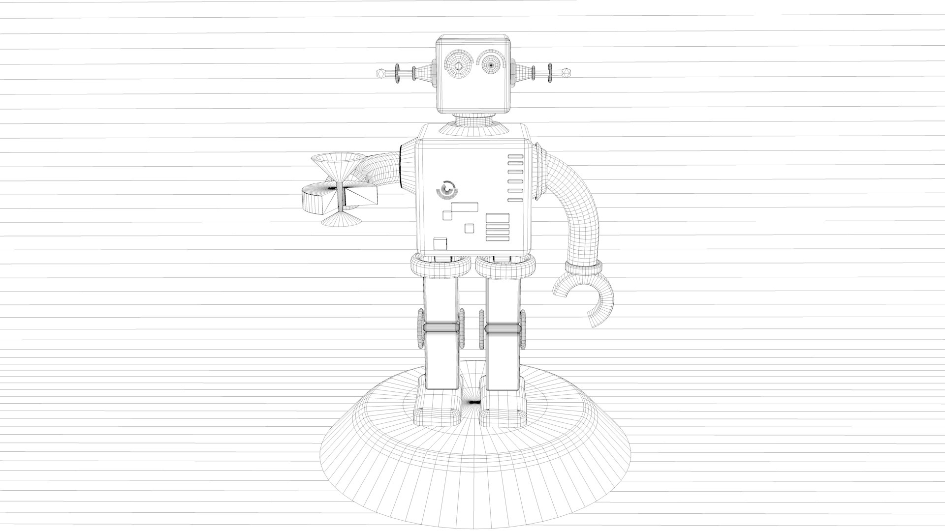Free 3D Model Toy Robot - TurboSquid 1226771