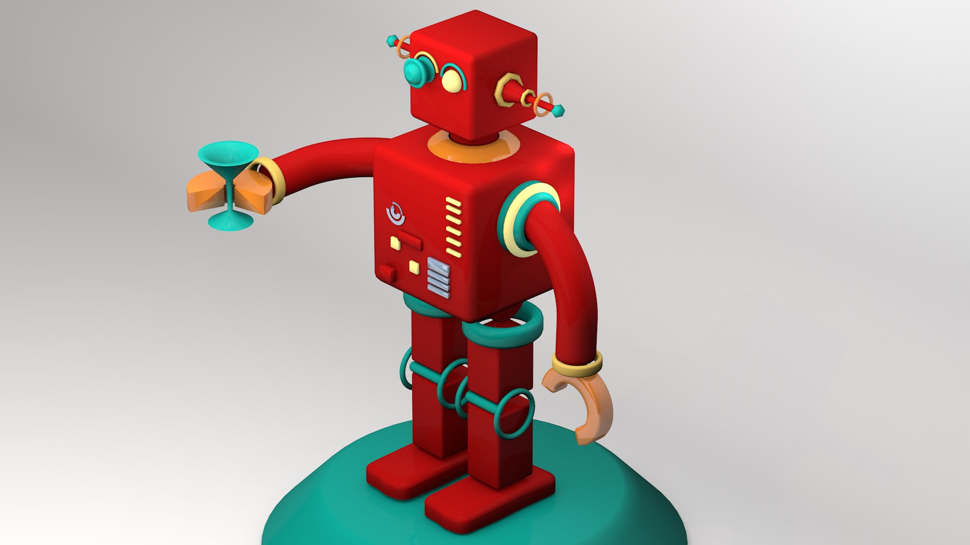 Free 3D Model Toy Robot - TurboSquid 1226771
