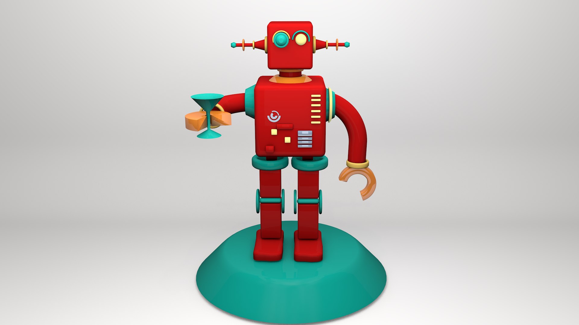 Free 3D Model Toy Robot - TurboSquid 1226771