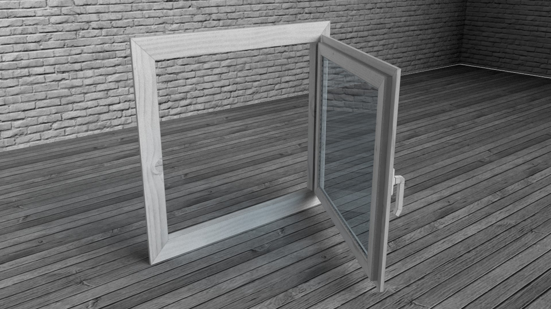 3d windows polygonal