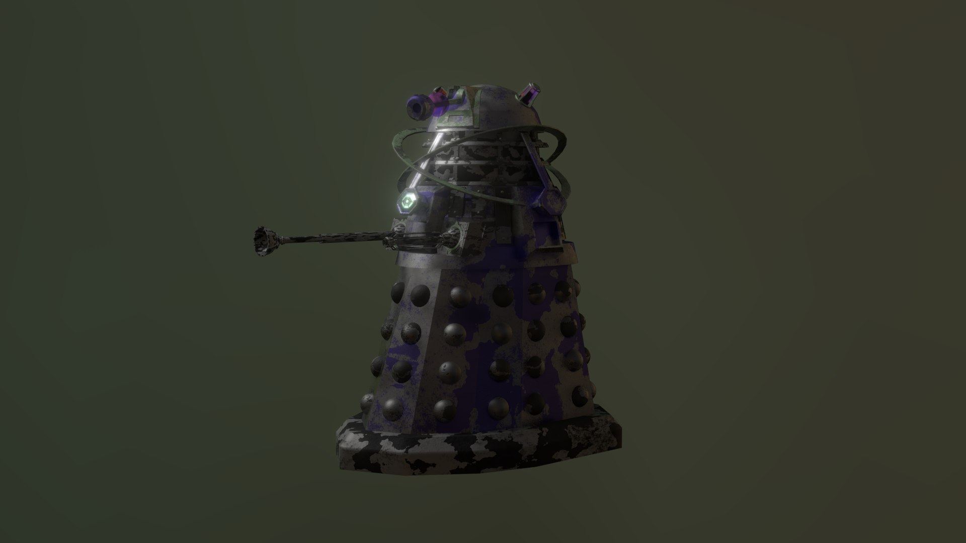STEAMPUNK STRATEGY DALEK - Rogue Film Productions 3D Model - TurboSquid ...