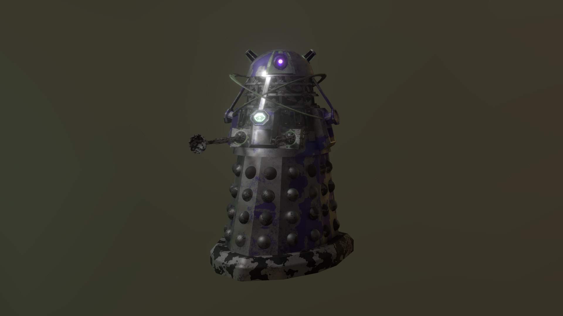 STEAMPUNK STRATEGY DALEK - Rogue Film Productions 3D Model - TurboSquid ...