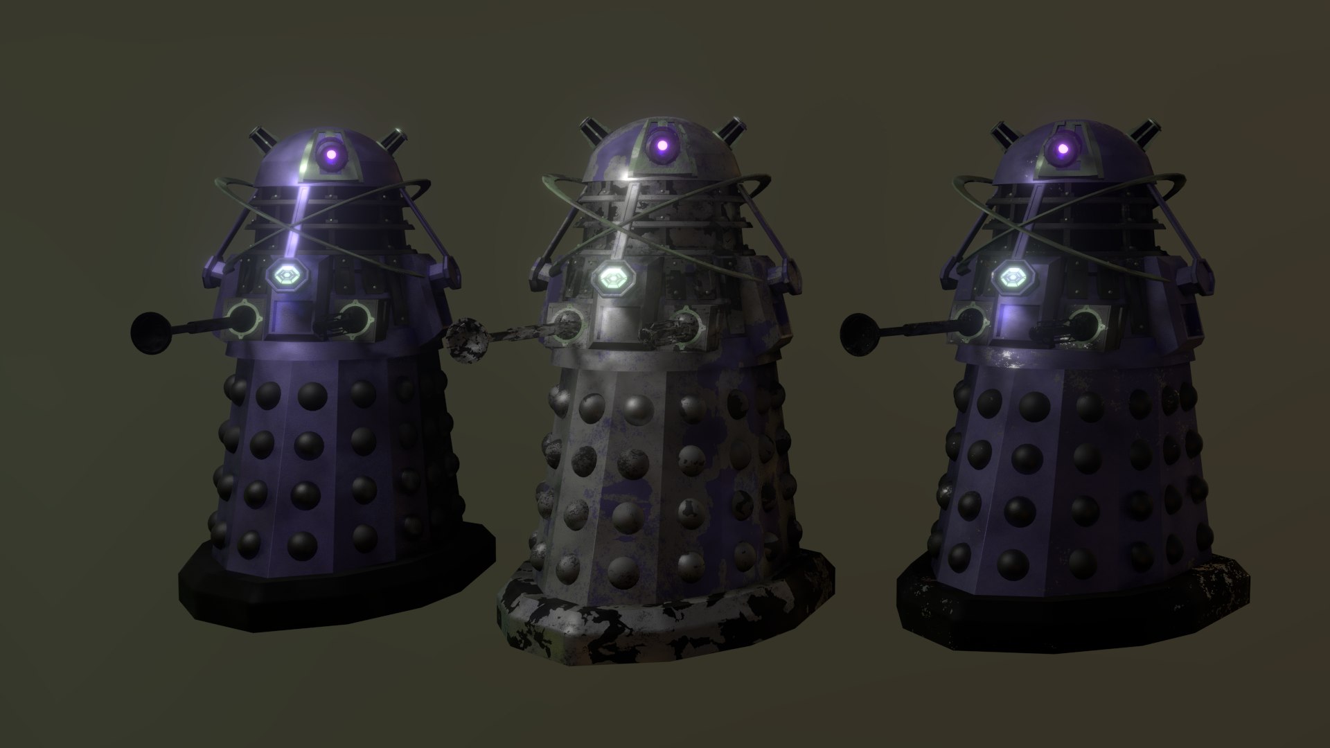 STEAMPUNK STRATEGY DALEK - Rogue Film Productions 3D Model - TurboSquid ...