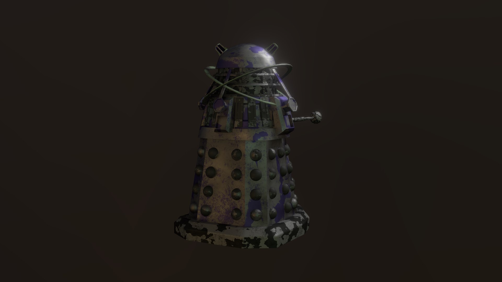 STEAMPUNK STRATEGY DALEK - Rogue Film Productions 3D Model - TurboSquid ...