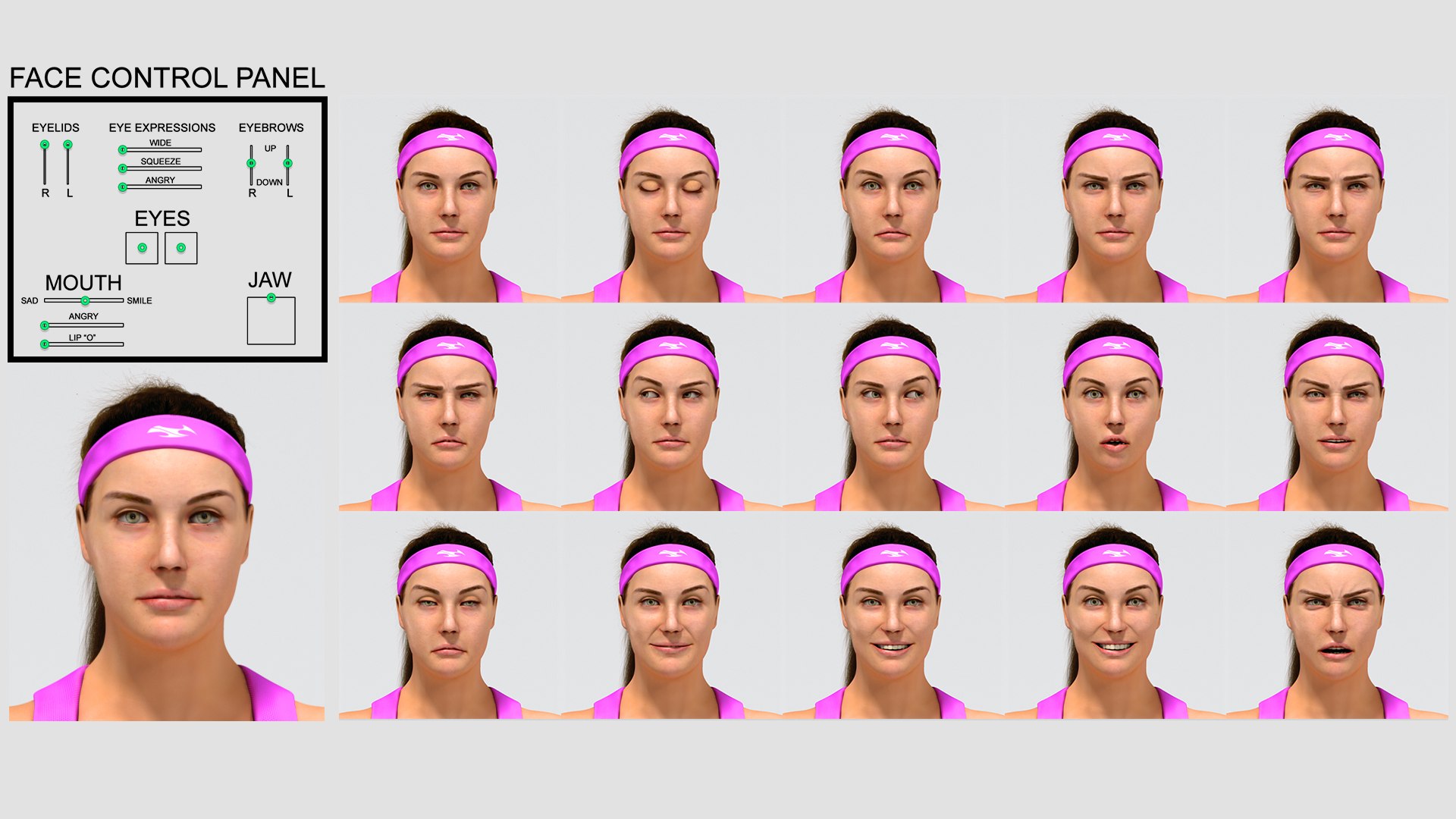 3D Female Padel Player Animated HQ Model - TurboSquid 1816287