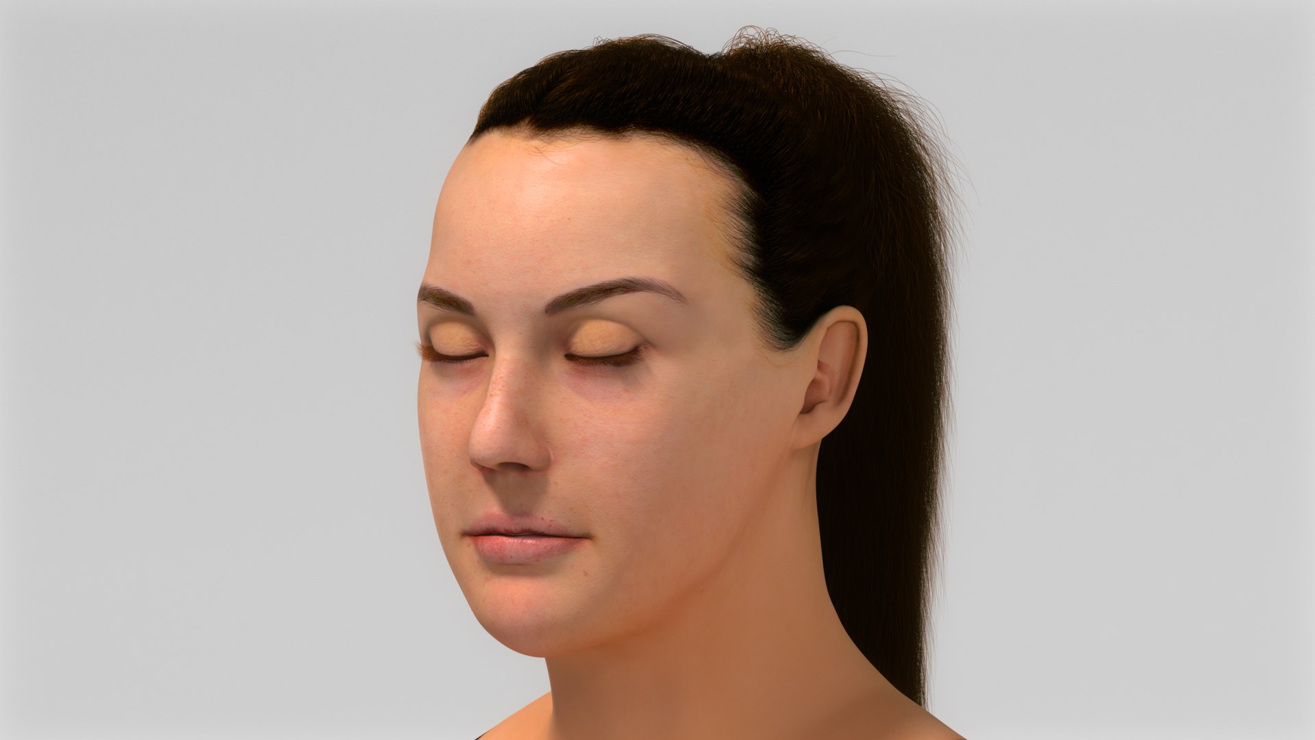 3D Female Padel Player Animated HQ Model - TurboSquid 1816287