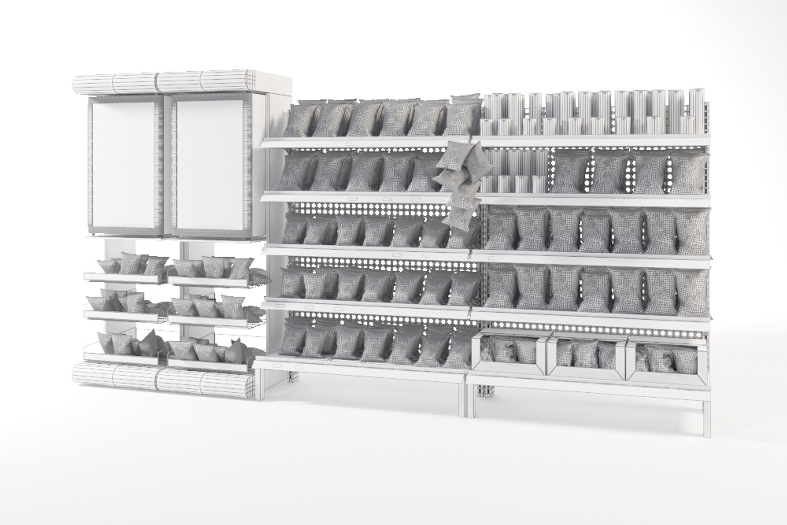 Mall Display Stand 3D Model - TurboSquid 1395130