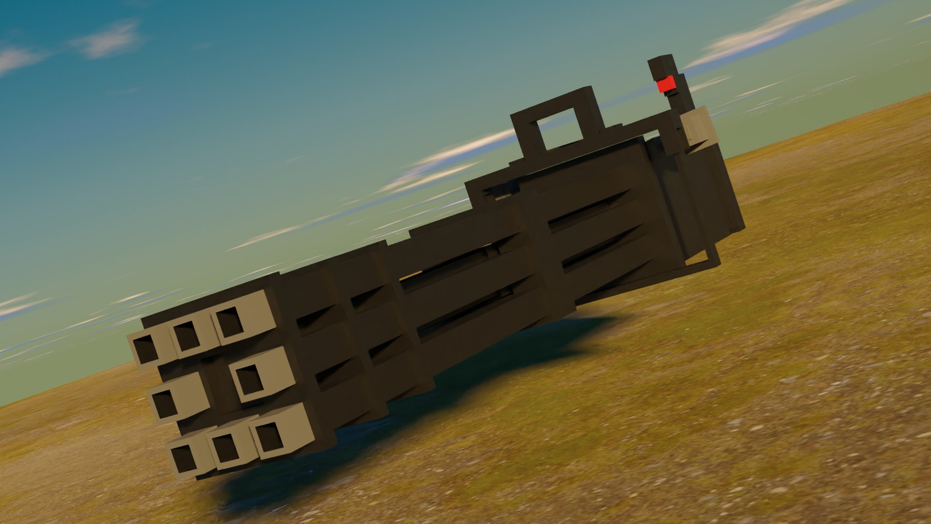 Minigun LowPoly M134 火神3D模型 - TurboSquid 1863523