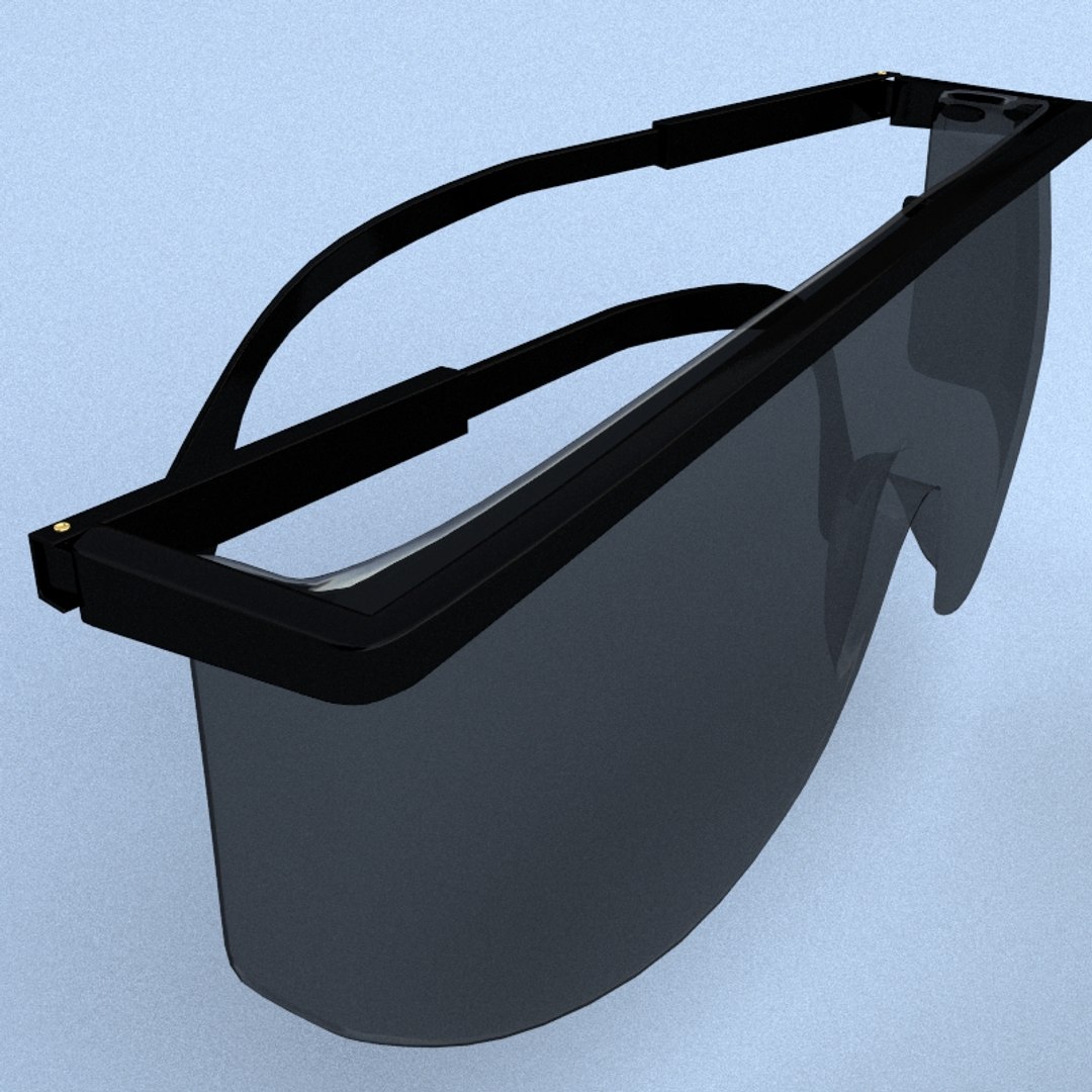 3d Safety Glasses Model