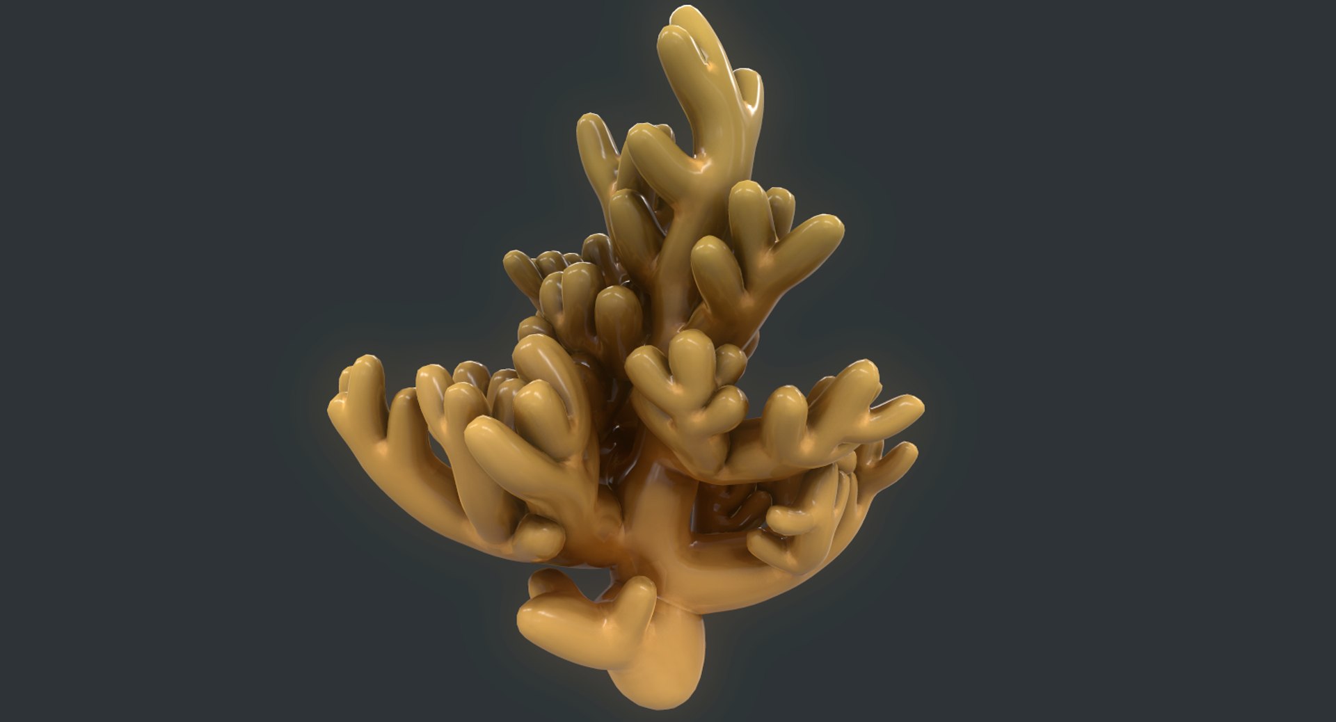 Modeled coral 3D - TurboSquid 1425214