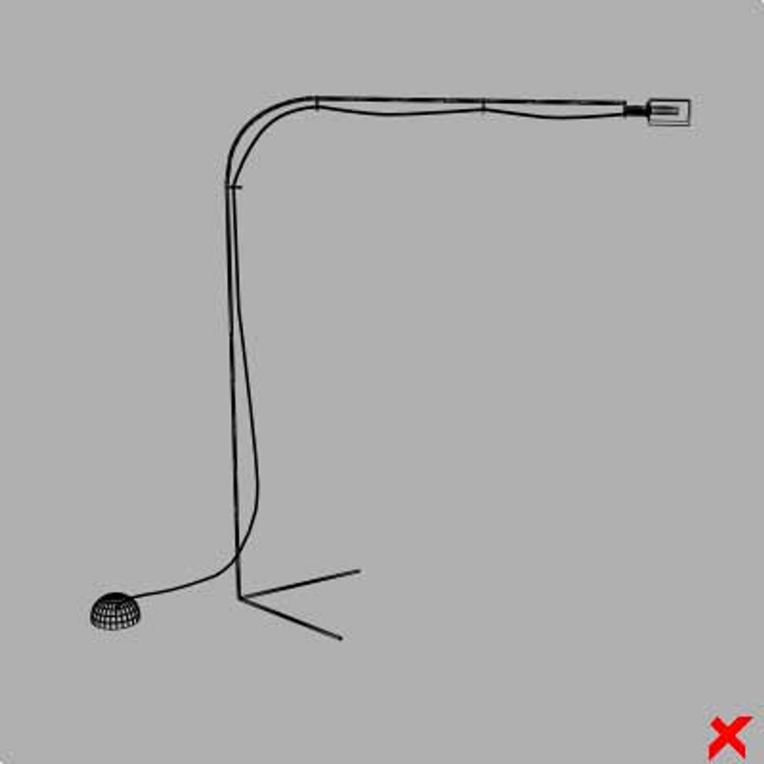 Free Lamp Standing 3d Model