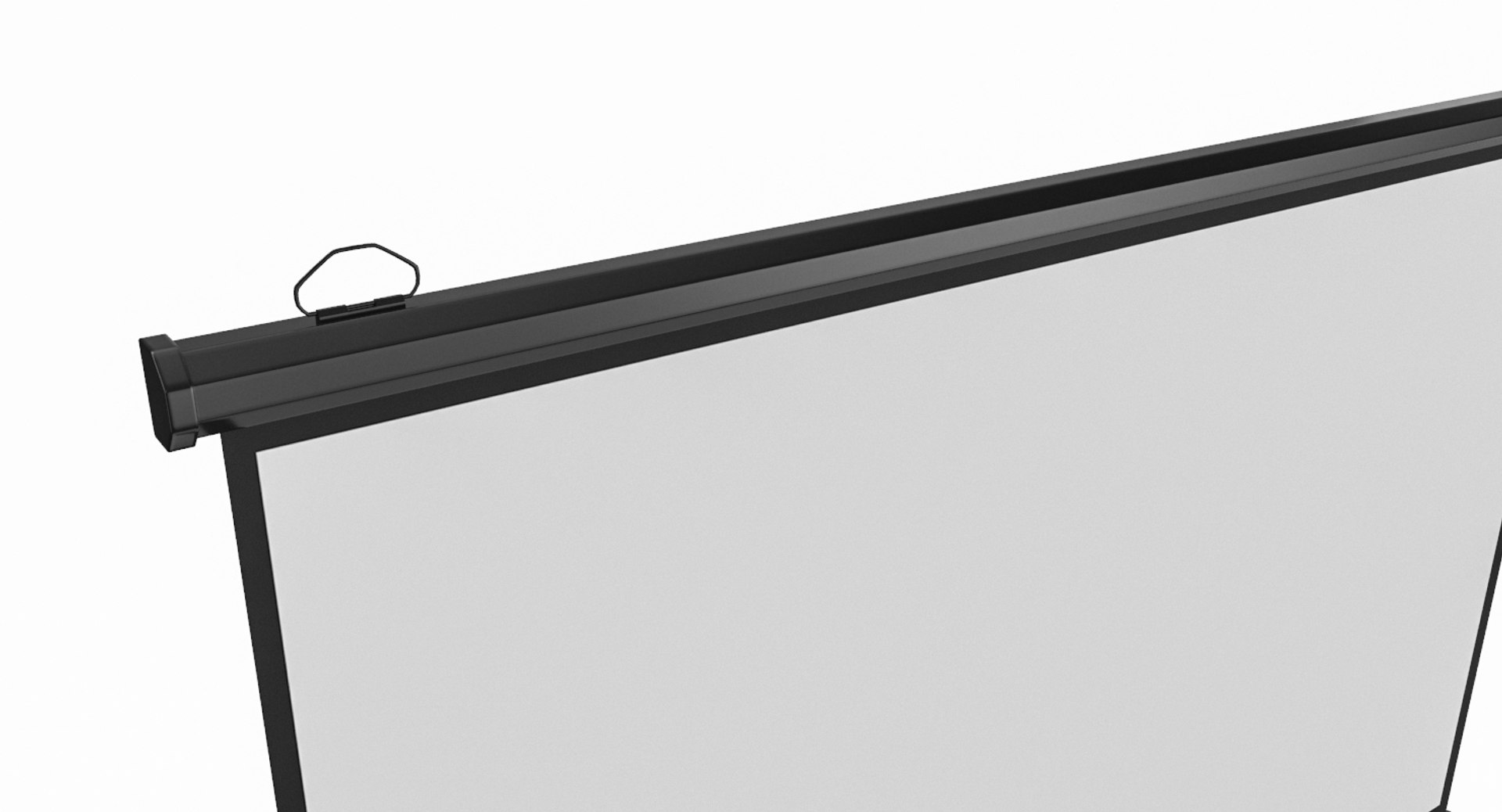 Projector Screen 3D Model - TurboSquid 1431527