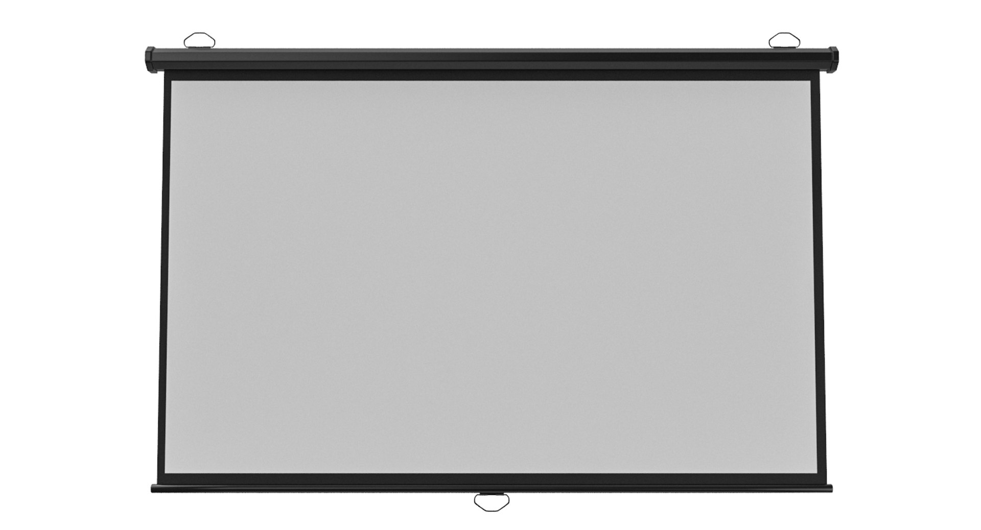 Projector Screen 3D Model - TurboSquid 1431527