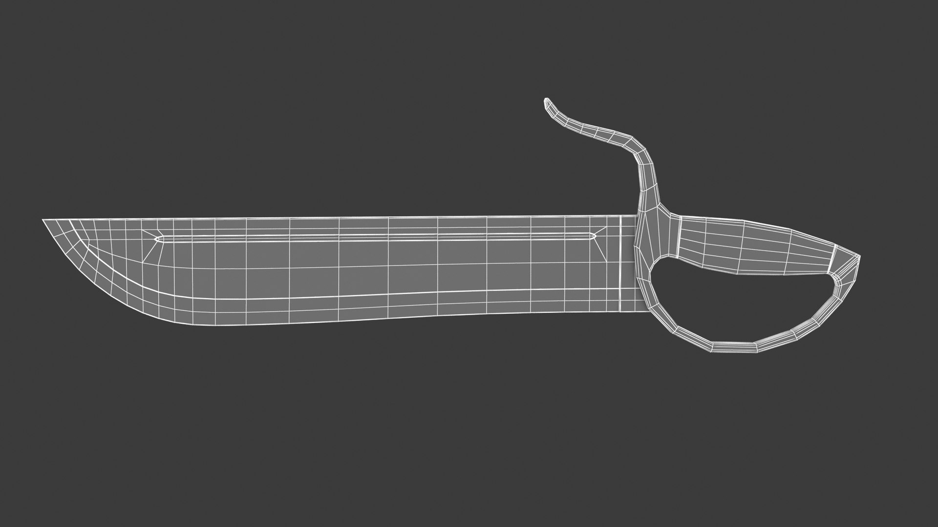 3D Model Butterfly Sword 01 - TurboSquid 2053781