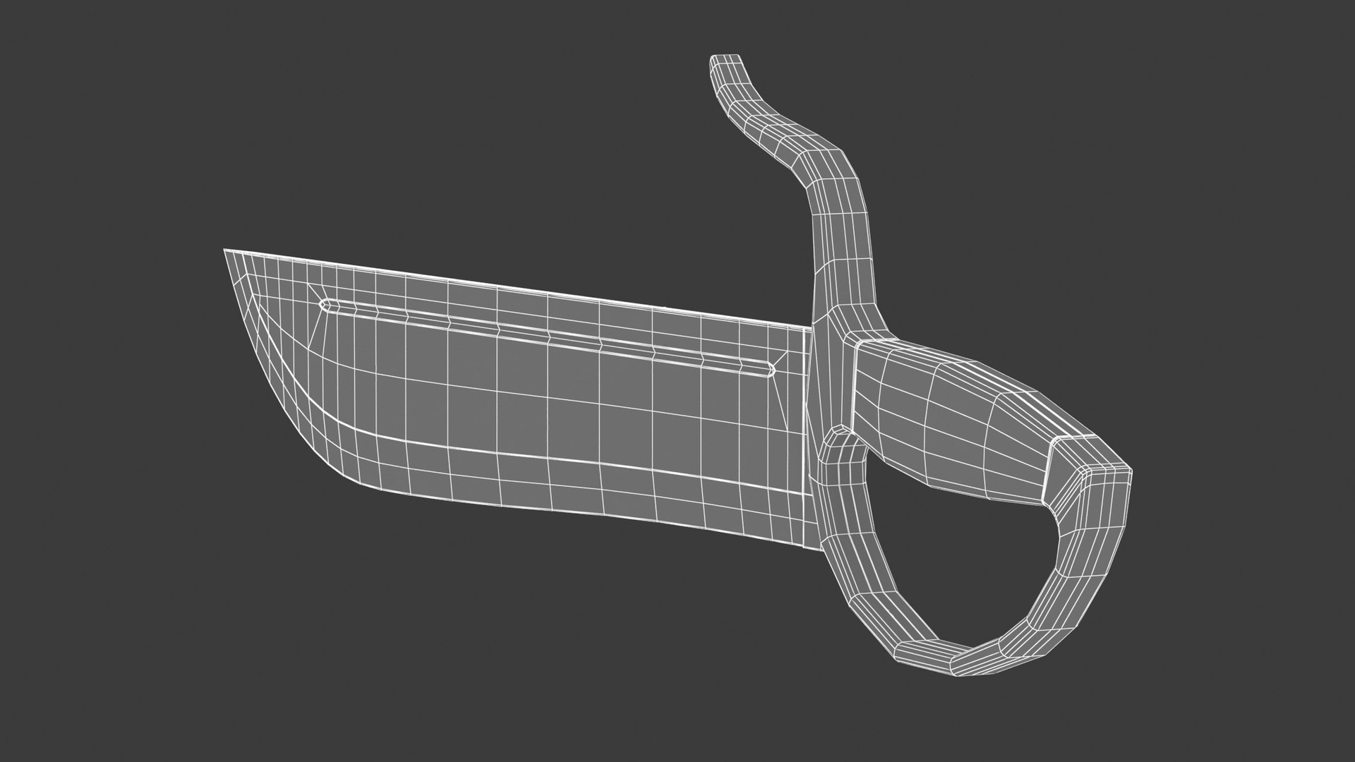 3D Model Butterfly Sword 01 - TurboSquid 2053781