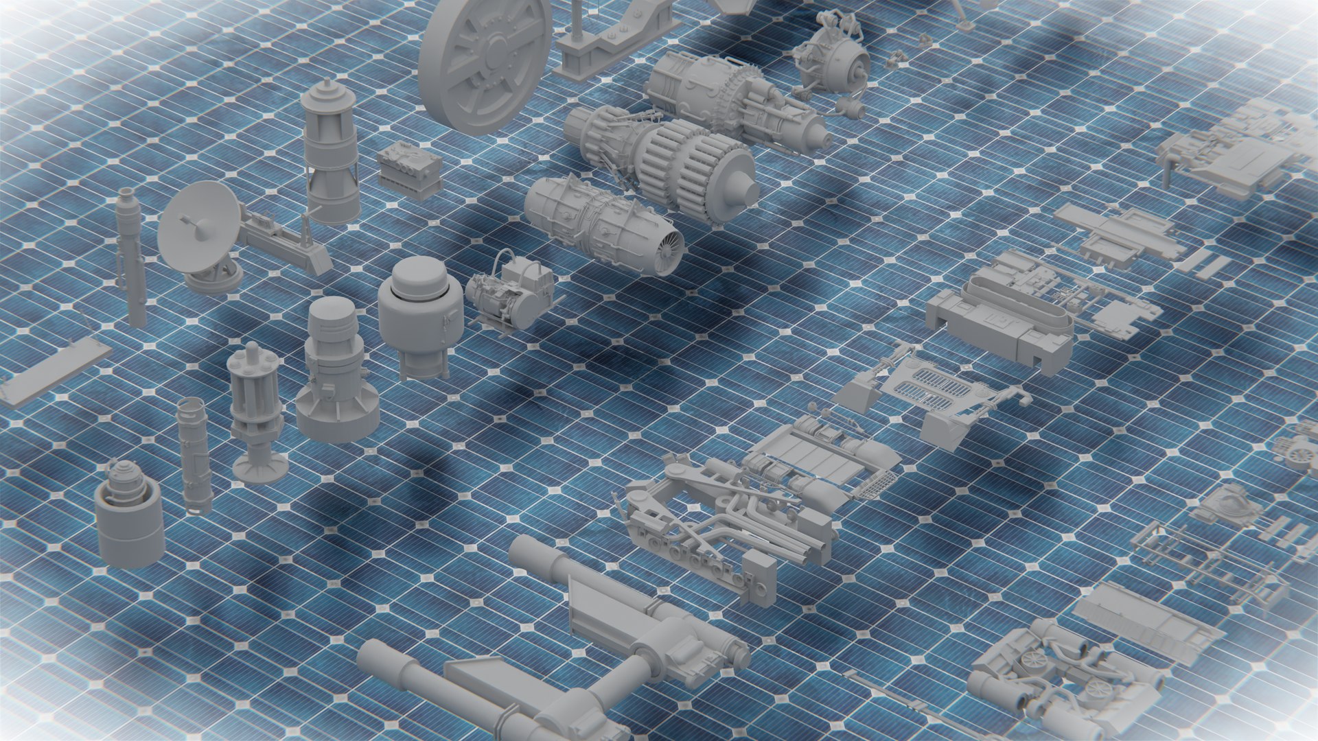 Scifi Various Kitbash 3D model - TurboSquid 2137286