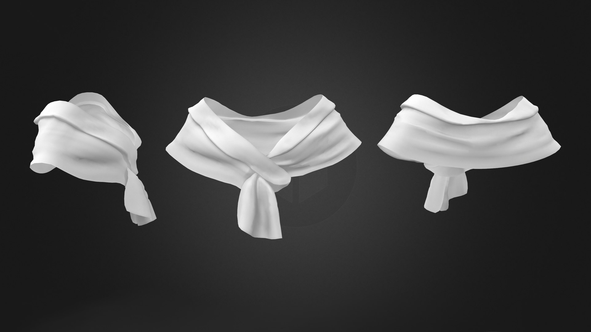 Evening Wrap 3D Model - TurboSquid 1817553