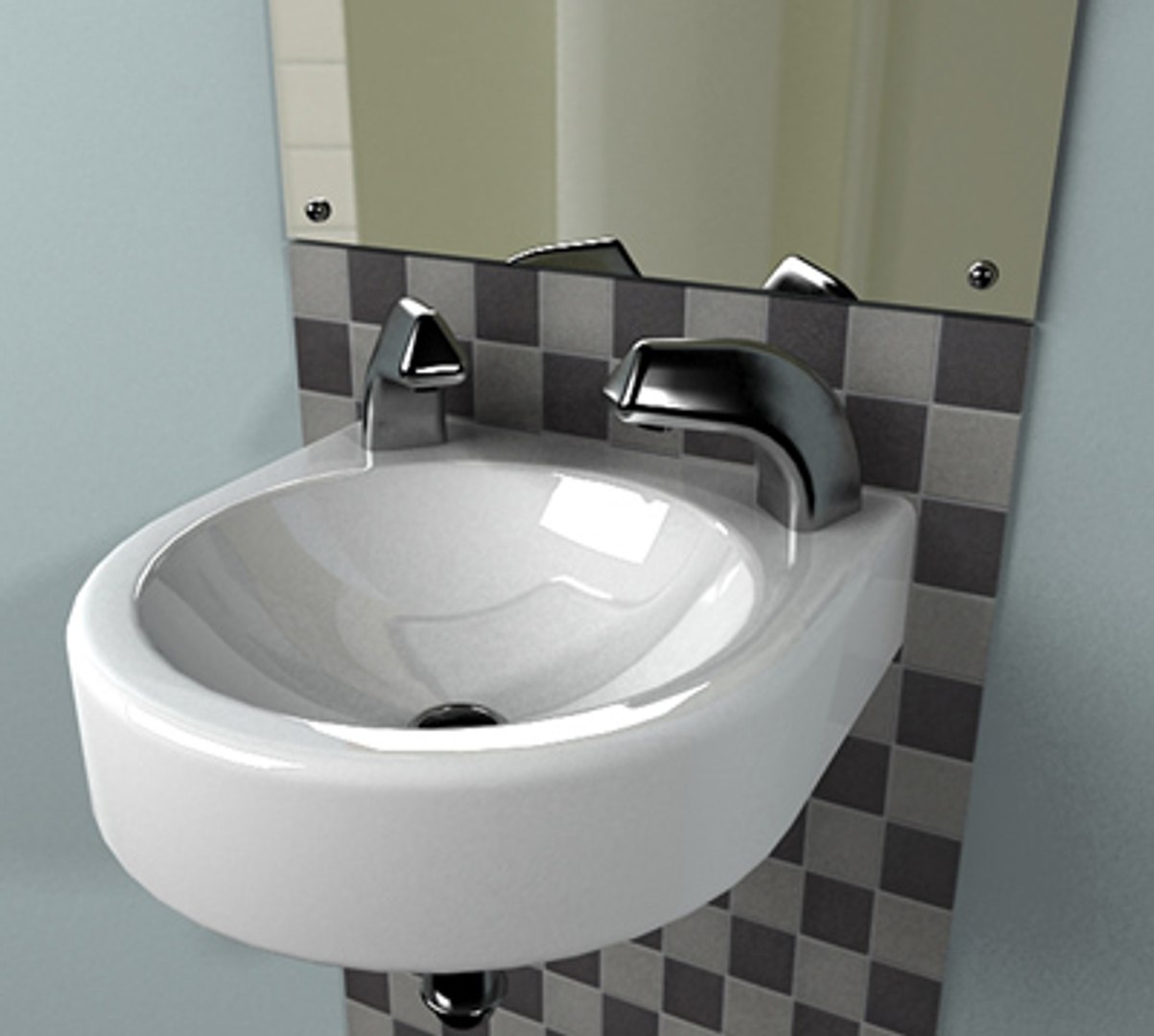 3dsmax Small Basin