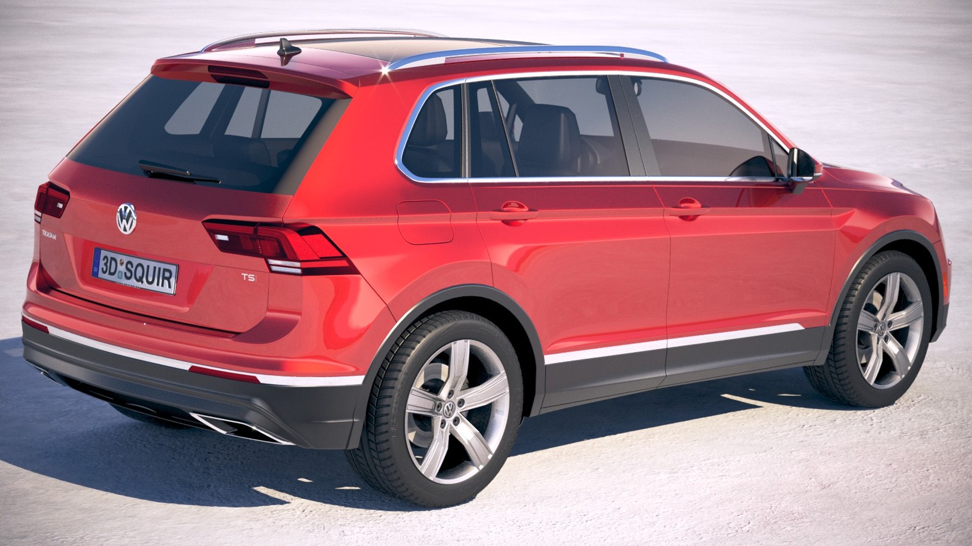 3D Volkswagen Tiguan Usa - TurboSquid 1229984