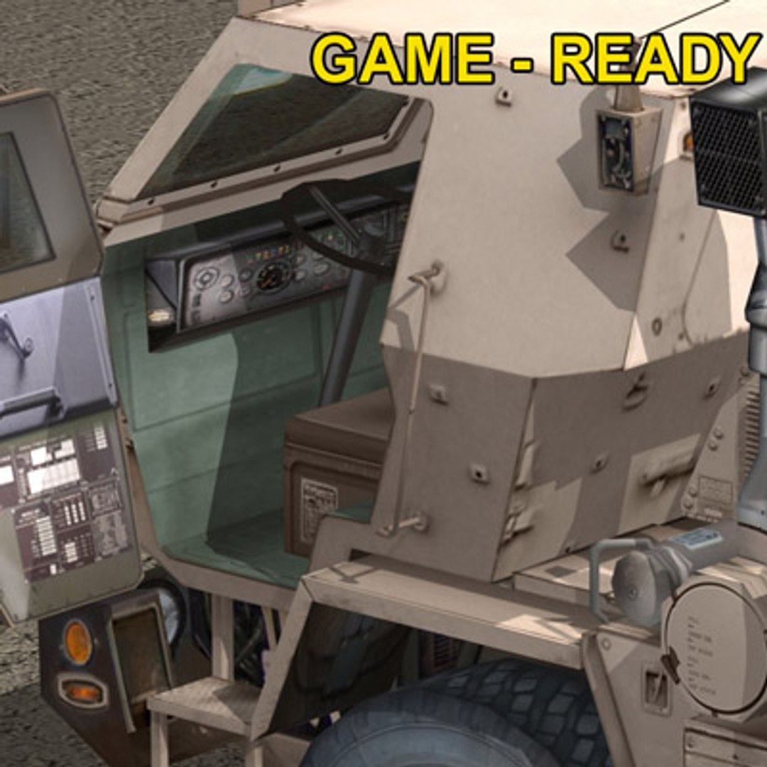 3d M1078 Cargo Truck Transport
