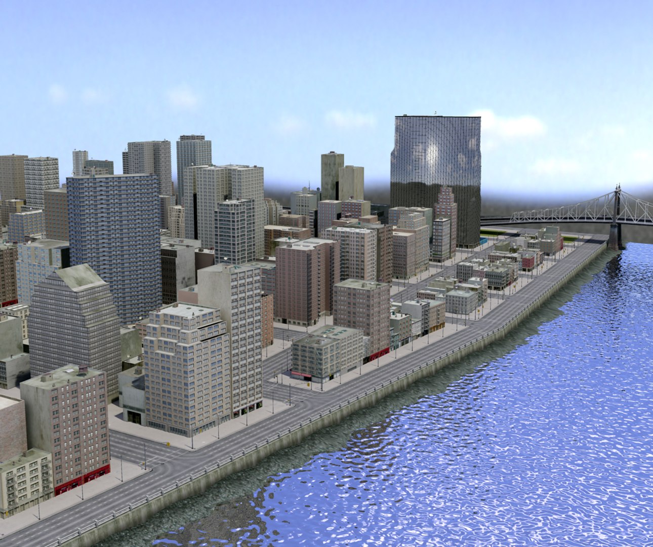3d city new york model
