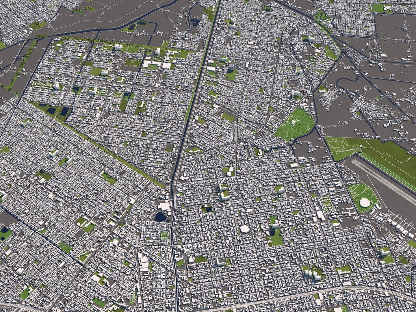 3D Model Buildings Houses Maps - TurboSquid 1622901