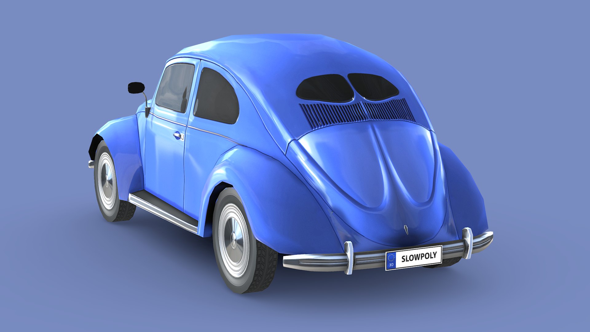 3D Volkswagen Beetle 1949 - TurboSquid 2210205