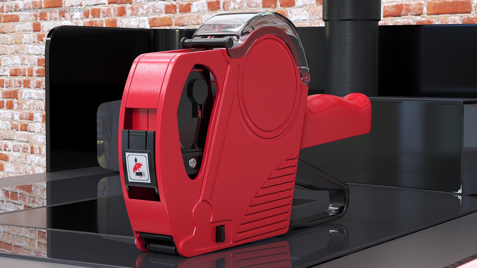 Retail Pricing Labeller With Labeling Tape 3D Model - TurboSquid 2101392