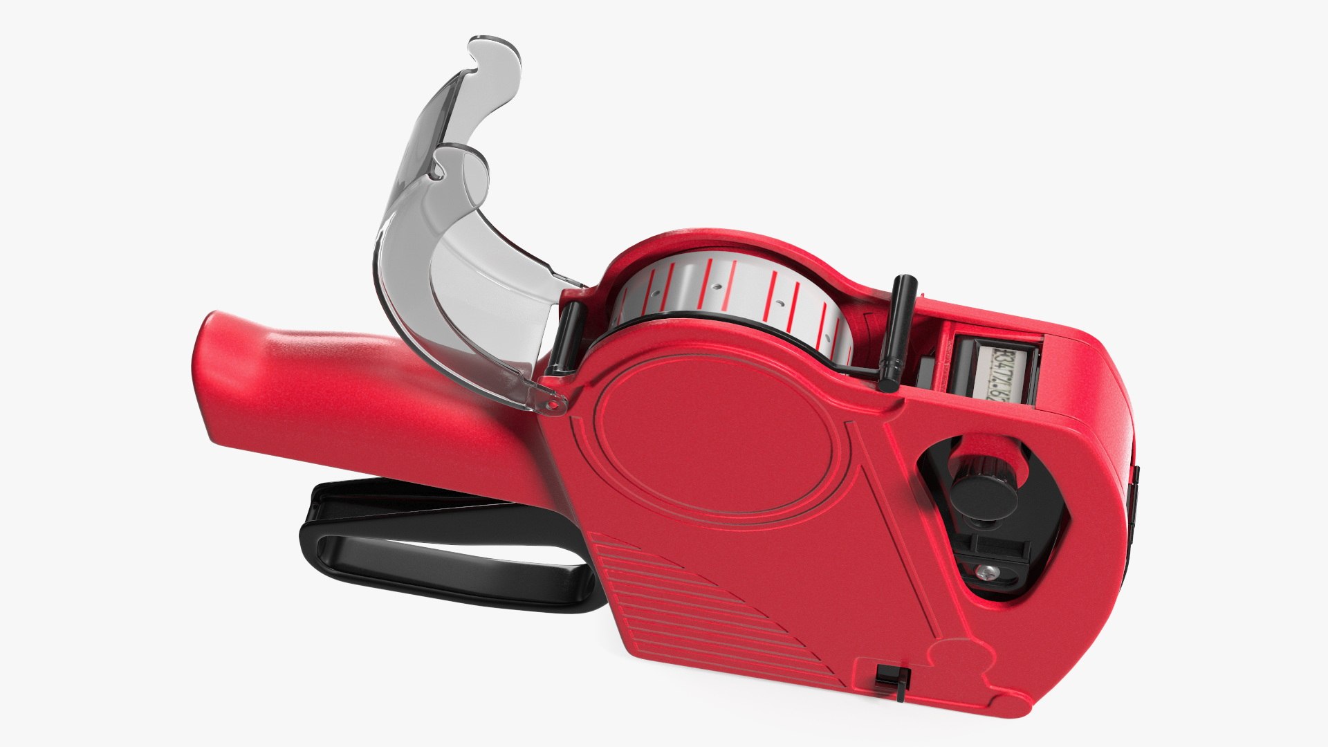 Retail Pricing Labeller With Labeling Tape 3D Model - TurboSquid 2101392