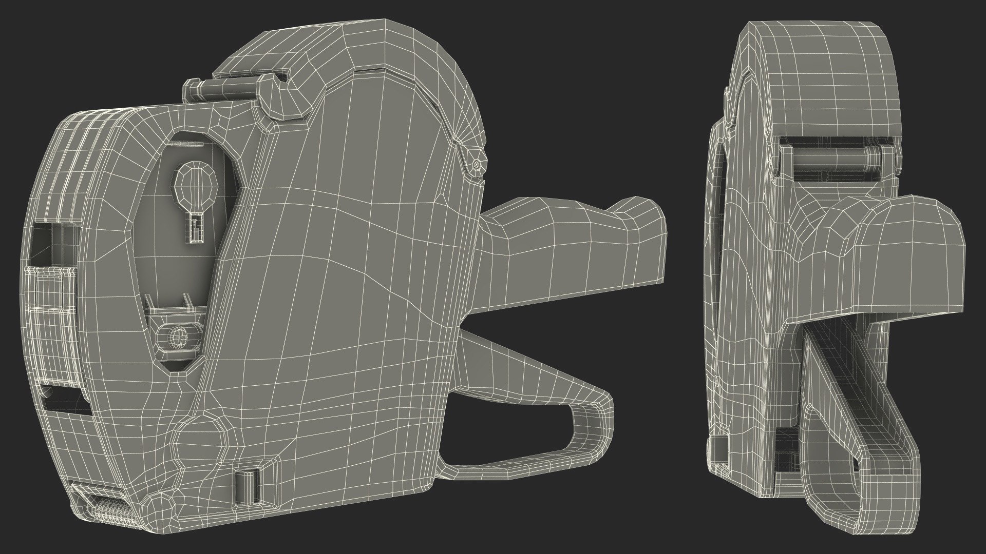Retail Pricing Labeller With Labeling Tape 3D Model - TurboSquid 2101392