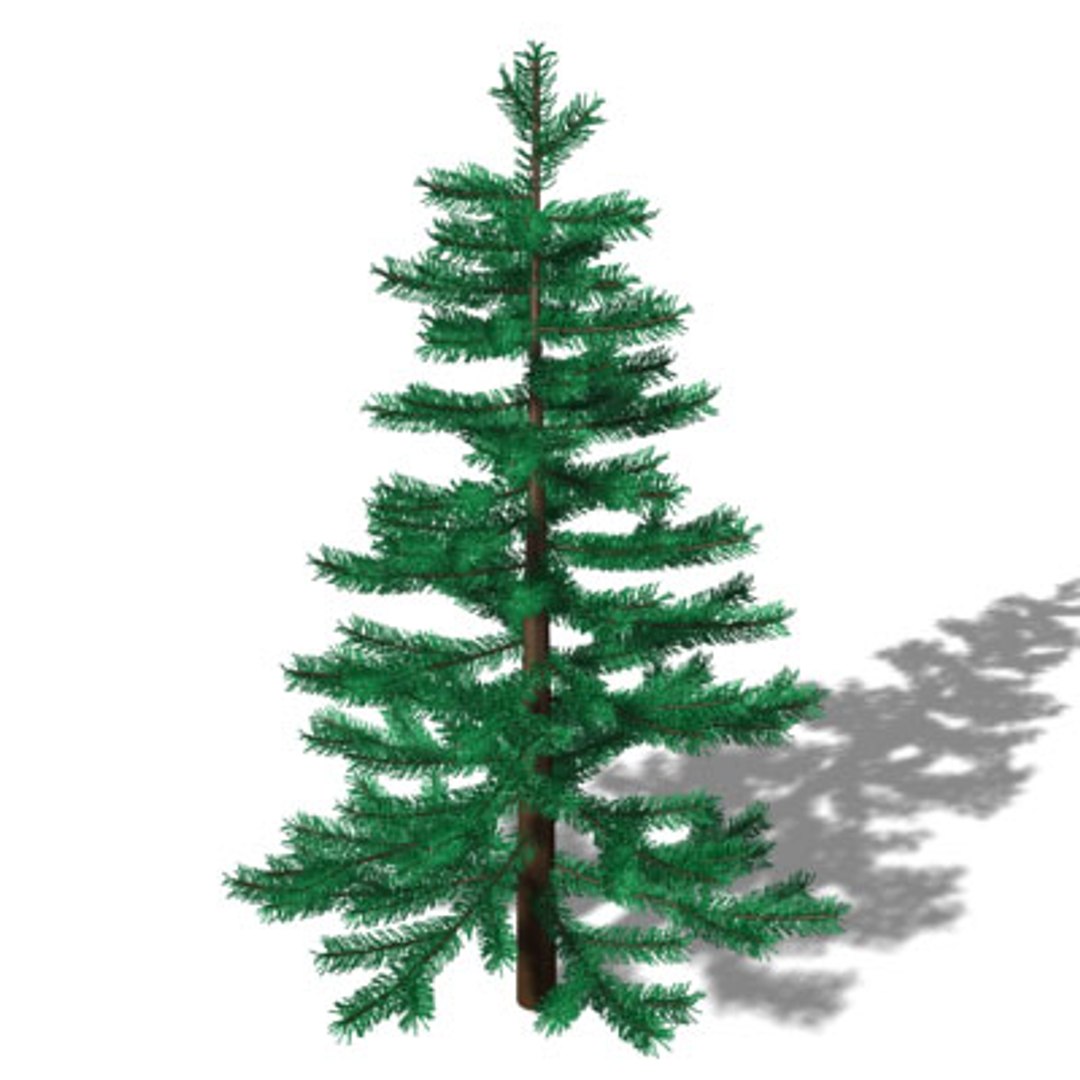 3ds evergreen tree